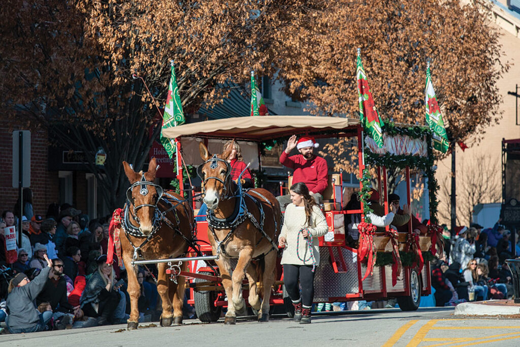 The Lebanon Horse-Drawn Carriage Parade & Christmas Festival