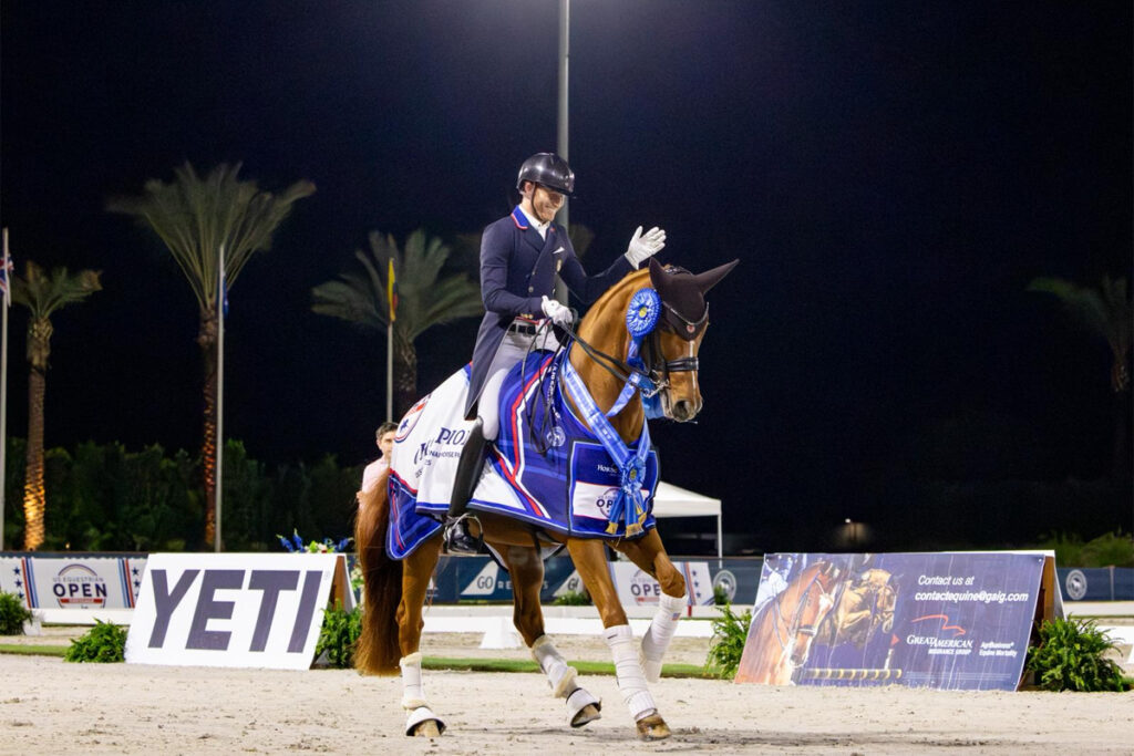 Ben Ebeling Wins First US Equestrian Open Dressage Final